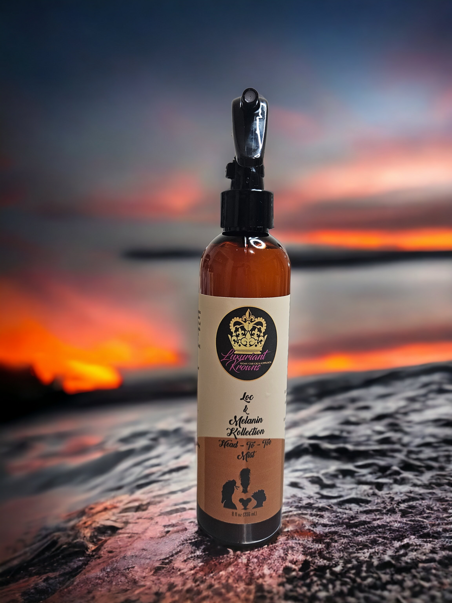 Loc & Melanin Kollection Head-To-Toe Mist – Luxuriant Krowns